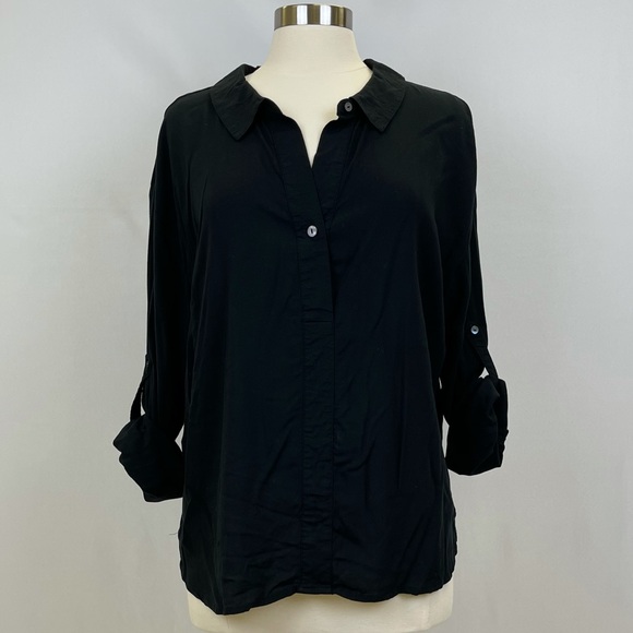 a new day | Tops | A New Day Rolltab Blouse | Poshmark
